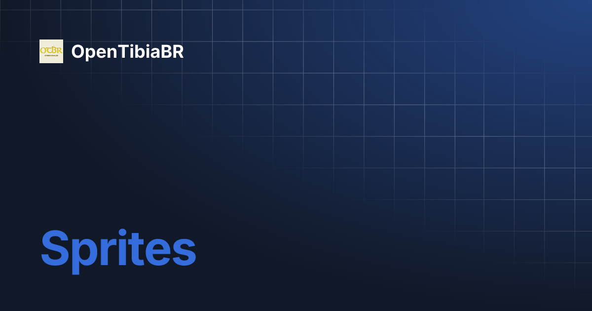 Sprites | OpenTibiaBR